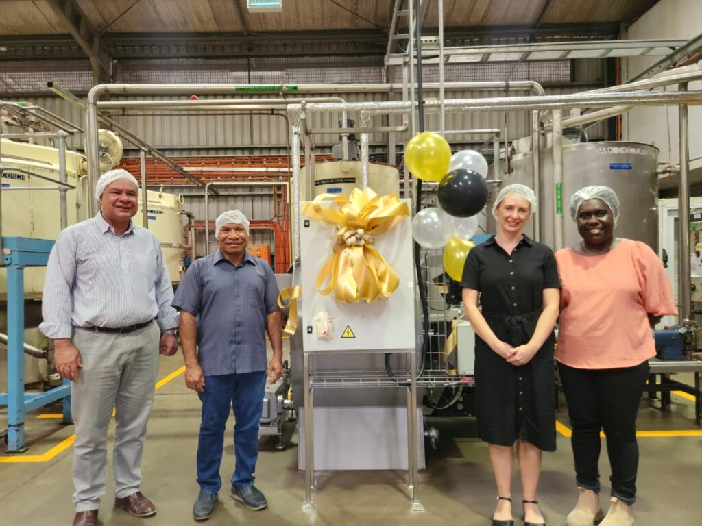 Queen Emma Chocolate Factory Unveils New Chocolate Refiner Machine ...